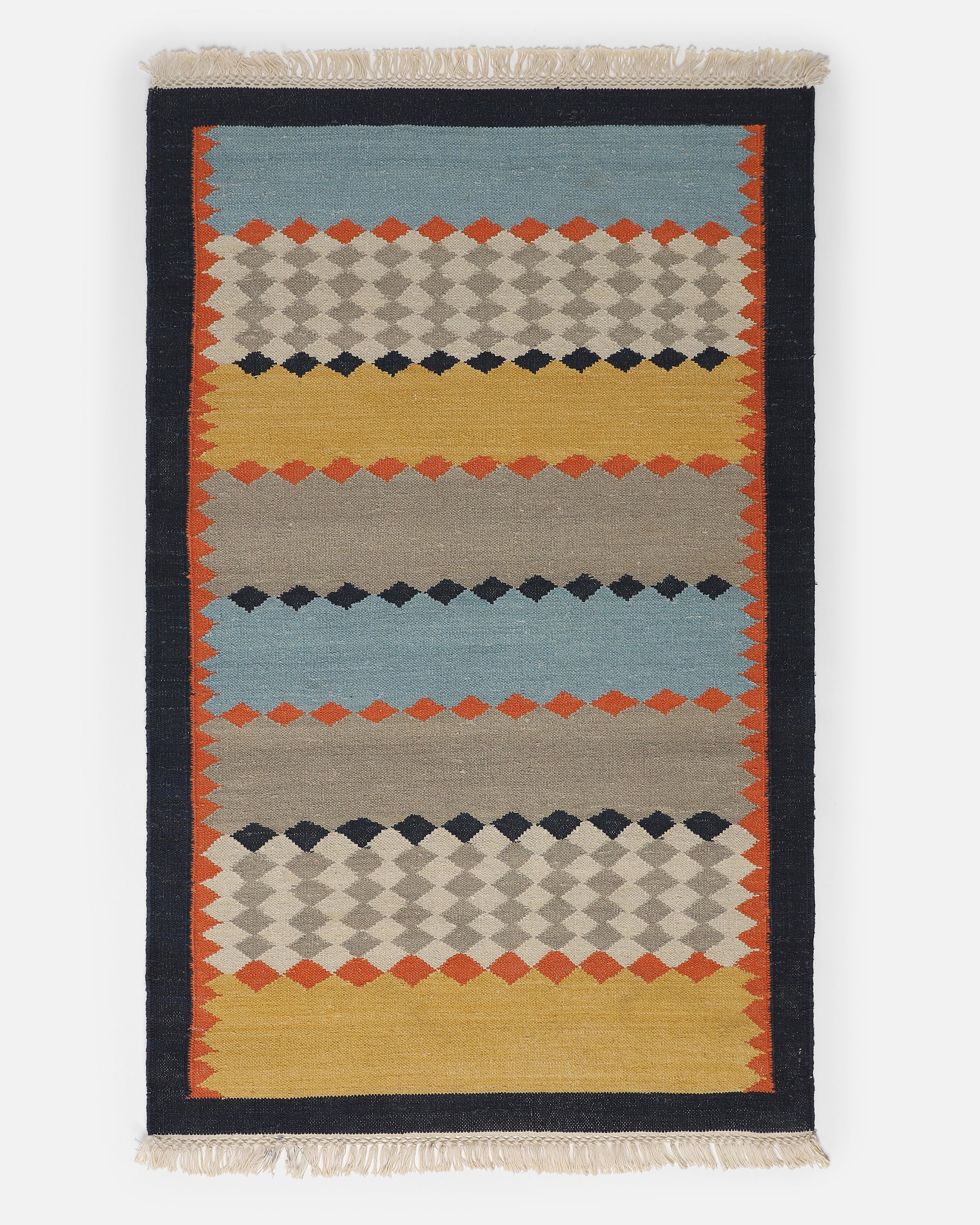 Order Poso Panja Medium Assorted Cotton Rug | Aadyam